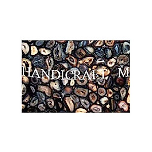 36"x24" Agate Table Top Rectangular Table, Center Table, Coffee Table, Patio Table, Kitchen Table, Hallway Table, Living Room Random Agate