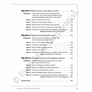 Evan-Moor Daily Science, Grade 1 Homeschooling & Classroom Resource Workbook, Printable Worksheets, Teaching Edition, Earth, Life, and Physical Science, Vocabulary, Test Prep, Hands-On Projects