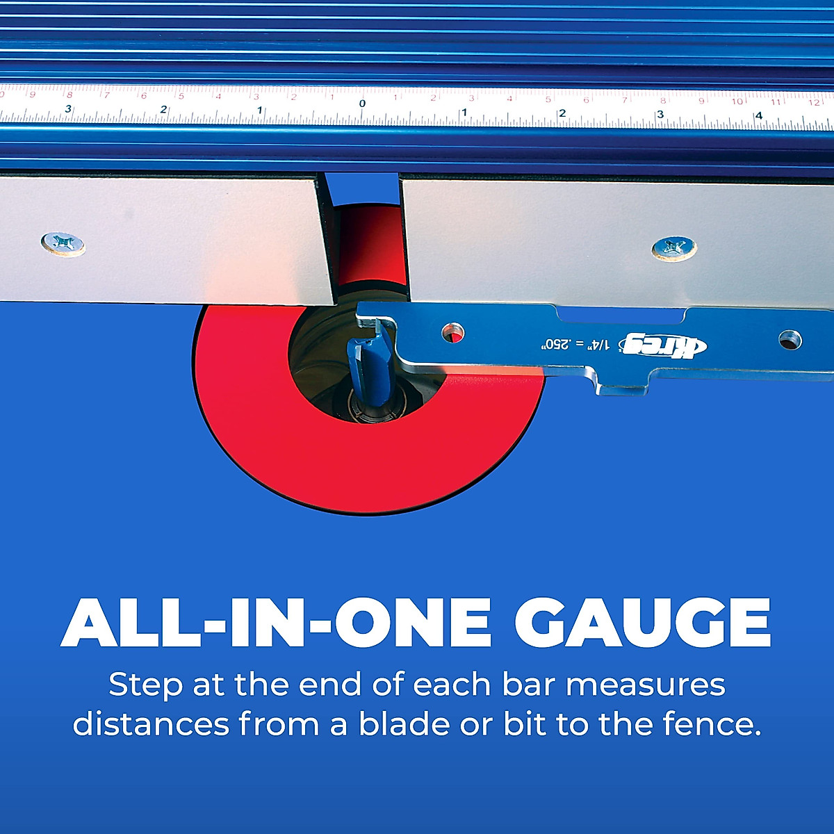 Kreg PRS3400 Precision Router Table Set Up Bars, Set of 7