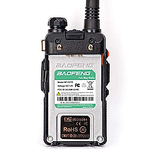 BaoFeng Radio High Power Ham Radio Handheld 144-148Mhz/420-450Mhz Upgraded BaoFeng UV-5R with Rechargeable 3800mAh Battery Walkie Talkie with TIDRADIO Programming Cable (2 Pack)