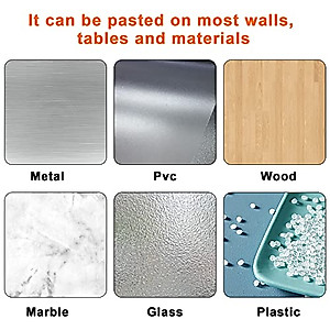 DASIGJID Cable Organizer Cord Holder - 6 Packs Desk Self Adhesive Cable Management Clips for USB Charger Nightstand Power Cord Mouse Wire for Car Office Home