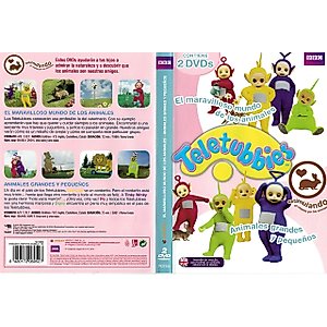 Teletubbies 2 DVDs El maravilloso mundo de los animales + Animales gran