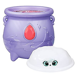 Magic Mixies Color Surprise Magic Cauldron. Reveal a Mixie Plushie from The Fizzing Cauldron and Discover 6 Magical Color Change Surprises - Styles May Vary - Non-Electronic