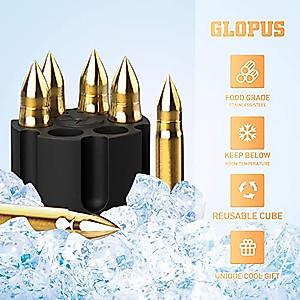 Gifts for Men Dad, Valentines Day Gifts for Boyfriend Husband, Whiskey Stones, Unique Anniversary Birthday Gift Ideas for Grandpa Uncle, Man Cave Stuff Cool Gadgets Retirement Bourbon Presents