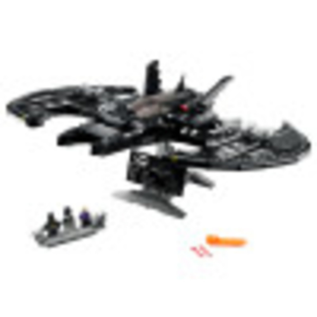 LEGO DC Batman 1989 Batwing 76161 Displayable Model with a Buildable Vehicle and Collectible Figures: Batman, The Joker – Mime Version and Lawrence The Boombox Goon, New 2021 (2,363 Pieces)