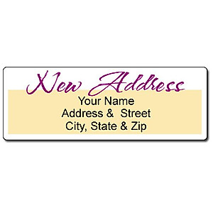 Stonehouse Collection New Address Return Address Labels, 90 Labels, 30 Sheets, 1 x 2.75 inches, Change of Address Label (We've Moved)