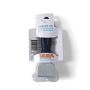 FurReal Mat Breaker Dog Grooming Tool Pet Brush | Mat Removal Dog Brush Helps Remove Mats and Tangles for Dogs With Medium and Long Coats | For Right and Left Hand Users, Blue, (FF10524)