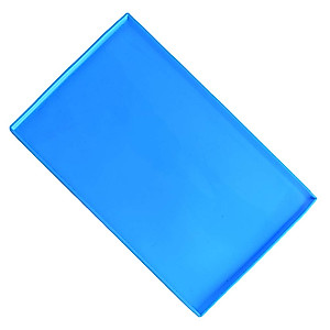 Hemoton Swiss Roll Cake Mat Flexible Baking Tray Jelly Roll Pan Silicone Cookies Mold Bakeware (Blue)