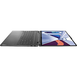 Lenovo Yoga 7i 16" WUXGA Touchscreen 2-in-1 Design, Intel Iris Xe Graphics, Intel Core i5-1335U Processor 10-core 4.6GHz, 8GB LPDDR5 RAM 512GB SSD, WiFi, Backlit KB, Win11, Storm Grey, NoCo Bundle