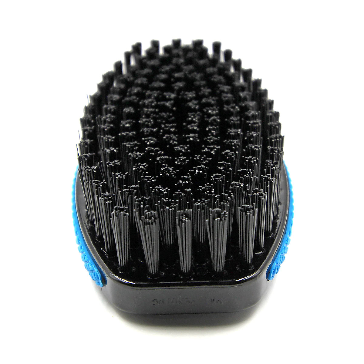 360 Sport Wave Brush 2.0 - Hard Flex Bristles - (Black Ice) - Wet Dry Technology - No Slip Rubber Grip Ultimate 360 Wave Brush Hairbrush by Crown Quality Products