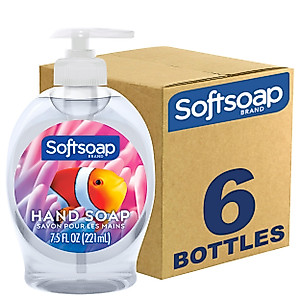 Softsoap Liquid Hand Soap, Aquarium Series - 7.5 Fl Oz (Pack of 6)