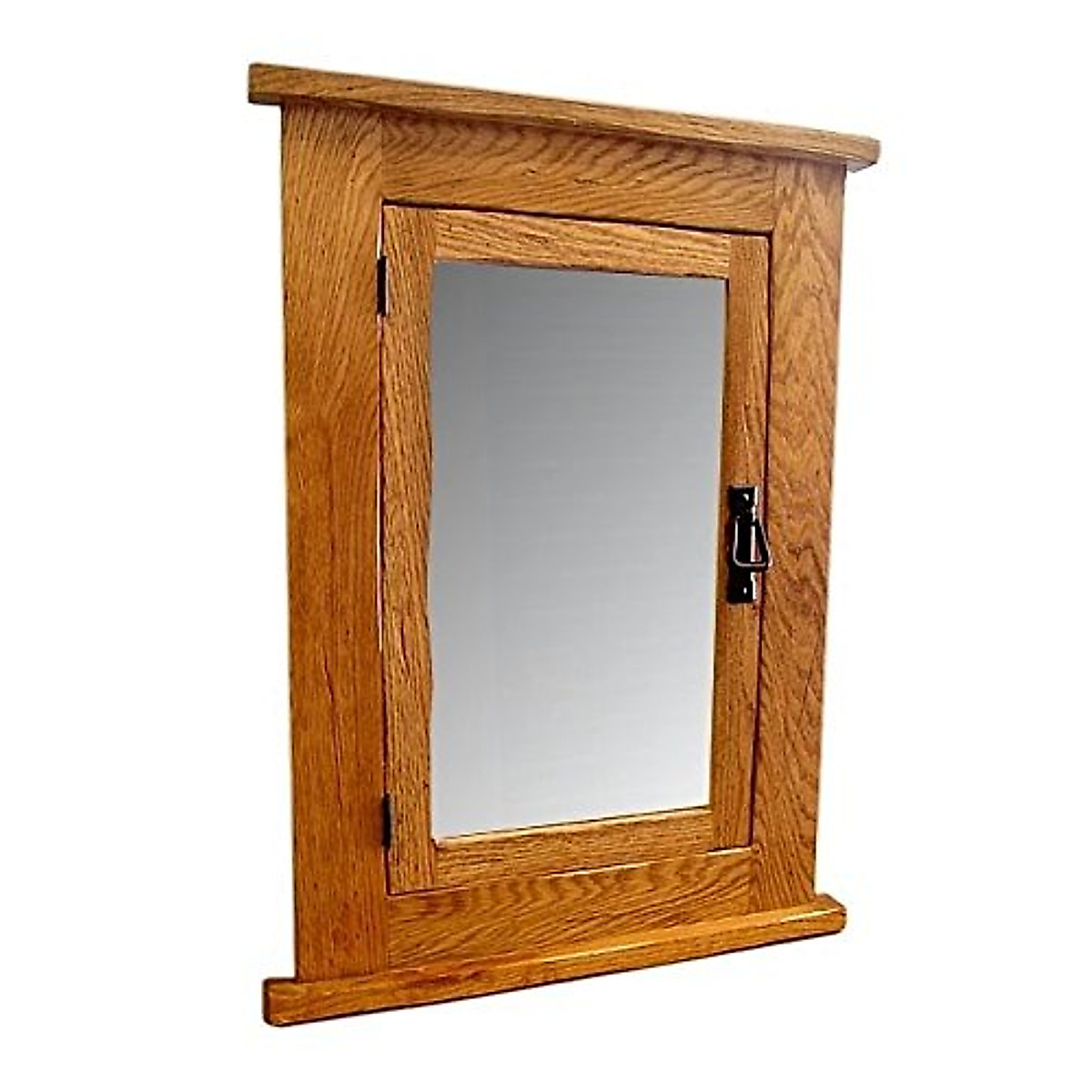 Solid Oak Mission Recessed Medicine Cabinet/Solid Wood & Handmade