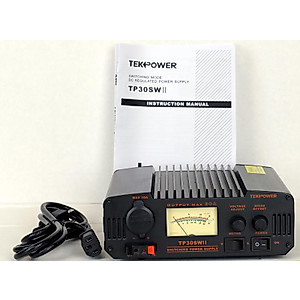 TekPower TP30SWII 30 Amp DC 13.8V Analog Switching Power Supply with Noise Offset