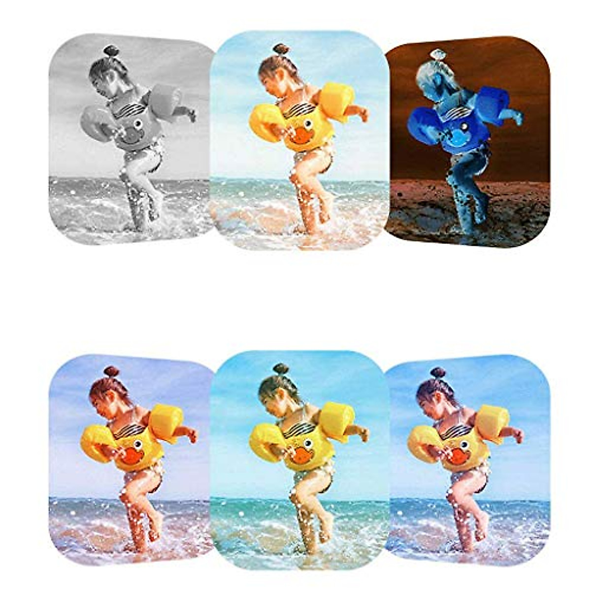 LKYBOA Sky Blue Crescent Yellow Child Camera -Kids Camera with 32GB Memory Card, Supports 20.0MP Photo, 1080P HD Digital Video and 4X Digital Zoom (Color : Yellow)