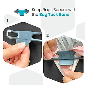 Home Zone Living 7.6 Gallon Pull Out Trash Can, Under Cabinet Design, 29 Liter Capacity