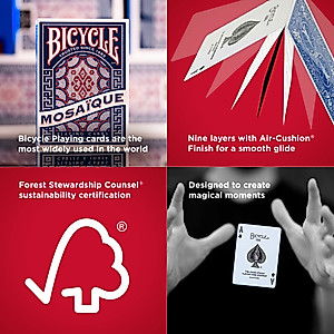 Bicycle Mosaique Playing Cards