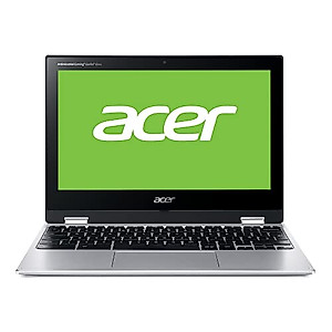 2021 Newest Acer X360 Chromebook Spin 2-in-1 Convertible Laptop Student Business, MediaTek MT8183C 8-Core Processor,11.6" HD Touch IPS, 4GB RAM, 32GB eMMC,Wi-Fi 5,Bluetooth 5,Chrome OS+ Marxsol Cables