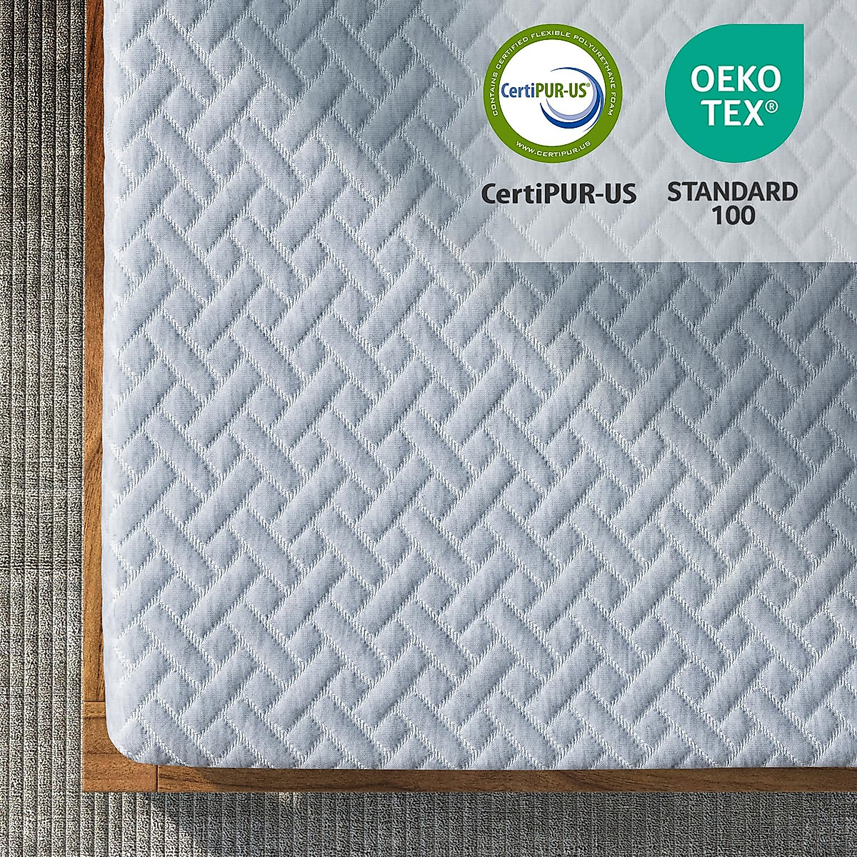 BedStory Memory Foam Mattress Topper Queen Size - 3 Inch Premium Soft Gel Memory Foam Topper - Bed Toppers with Removable Cover, CertiPUR-US Certified