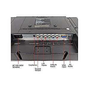 Supersonic SC-2211 22-Inch 1080p LED Widescreen HDTV with HDMI Input (AC/DC Compatible)
