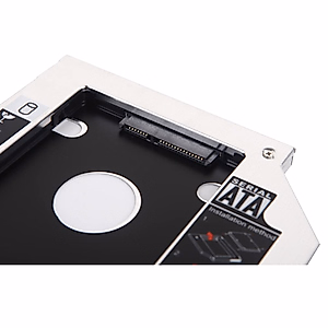 DY-tech 2nd Hard Drive HD SSD Caddy Frame Tray for DELL Latitude E5440 E5540 E6440 E6540 Swap GU90N