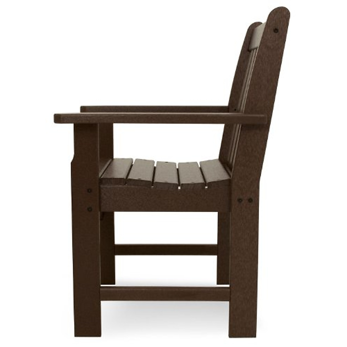 POLYWOOD GNB24MA Vineyard Garden Arm Chair, Mahogany