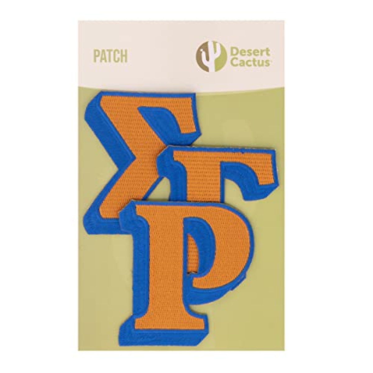 Desert Cactus Sigma Gamma Rho Sorority Patch Embroidered Appliqué Patch Sew or Iron On Blazer Jacket Bag (Design 4)
