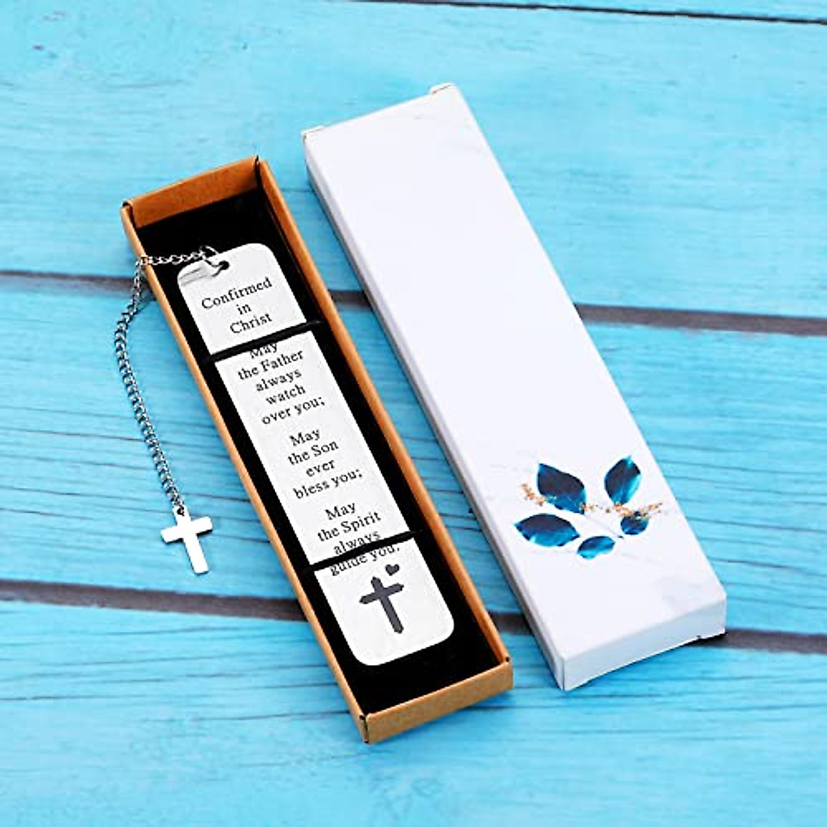 Confirmation Gifts for Teen Boys Girl Son Daughter Godson Goddaughter Godchild Confirmation Gifts Confirmed in Christ Baptism Gifts for Adult Women Men Christening Gifts