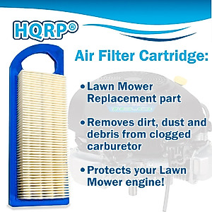 HQRP Filter compatible with Huskee 13AD771G731 13AJ771G031 13AJ771G231 13AJ771S031 13AJ771S231 13AN771G731 13WJ771S231 13AJ795G730 13AM762F031 Lawn Tractor/Riding Mower