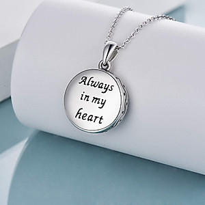 ONEFINITY Tree of Life Urn Necklaces for Ashes Sterling Silver Abalone Shell Tree of Life Cremation Jewelry for Ashes Memory Jewelry for Women Men