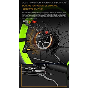 Fat Tire E Bike for Adults Big People 26" 48V 1500W 5 Speed Electric Motor 7 Speed Manual Gears LED Smart Meter Cruising Range 40-100Km Max Load 260KG Lithium Battery Electric Bicycles