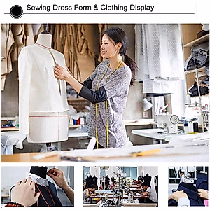 lyf Plus Size Sewing Male Mannequin Torso with Tripod Stand, Mens Dressmakers Manikin Body, for T-Shirts/Jackets Teaching Dress Forms ( Size : XXXL 110 )