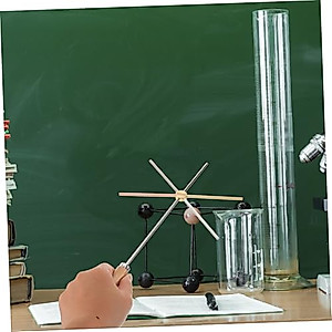 BUGUUYO Aluminum Conductivity Demonstrator Heat Conductivity Conductometer Thermal Conductor Meter Conductometer Thermal Conductivity Physics Equipment Thermal Conductivity Comparing Iron