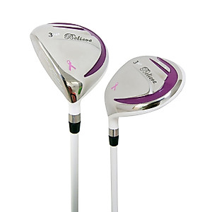 Founders Club Left Handed Believe Ladies Complete Golf Club Set Purple Left Handed (Standard)