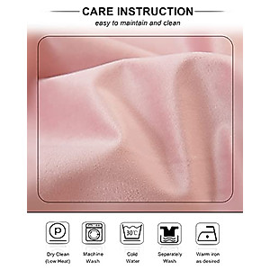 Blush Pink Velvet Curtains 108 inches Super Soft Home Decor Room Darkening Curtains 2 Panels Set, Thermal Insulated Velour Rod Pocket Velvet Drapes for Bedroom and Living Room