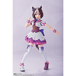 BANDAI SPIRITS(バンダイ スピリッツ) S.H. Figuarts Uma Musume Pretty Derby Special Week, Approx. 5.1 inches (130 mm), PVC & ABS, Pre-Painted Action Figure