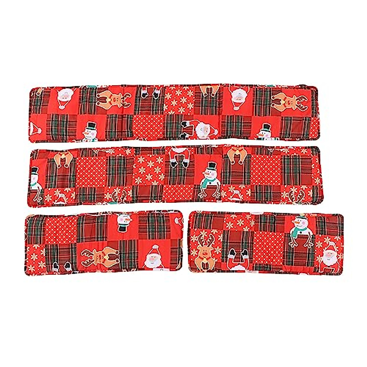 Fafeicy 4pcs Bed Rails for Toddlers, Soft Security Reinforced Collision Avoidance Baby Bed Guard Rail (Style 1)