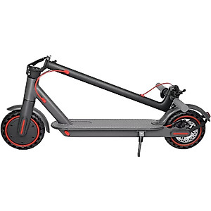 Electric Scooter for Adults, Daily Commuting Foldable Portable E-Scooter, Max Speed 15-19 mph Max Range 19mile, Dual Brake System Safety Commuter Electric Scooter and Smart App