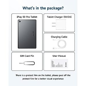 ALLDOCUBE 2K Android Tablet FHD 10.36 Inch Tablet PC 8GB RAM 256GB ROM and 2TB Expand Octa Core Helio G99 Processor Gaming Tablets Bluetooth 5.2 iPlay 50 Pro Max