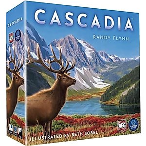 AEG & Flatout Games | Cascadia - Award-Winning Board Game Set in The Pacific Northwest | Easy to Learn | Quick to Play | Ages 10+
