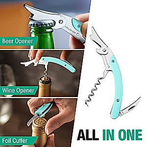 HAUSHOF Kitchen Knife Set 2PC Multifunctional Can Opener Set