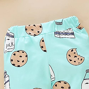 Aoswep Newborn Infant Baby Clothes Long Sleeve Romper + Pants + Hat 3PCS Outfits Set