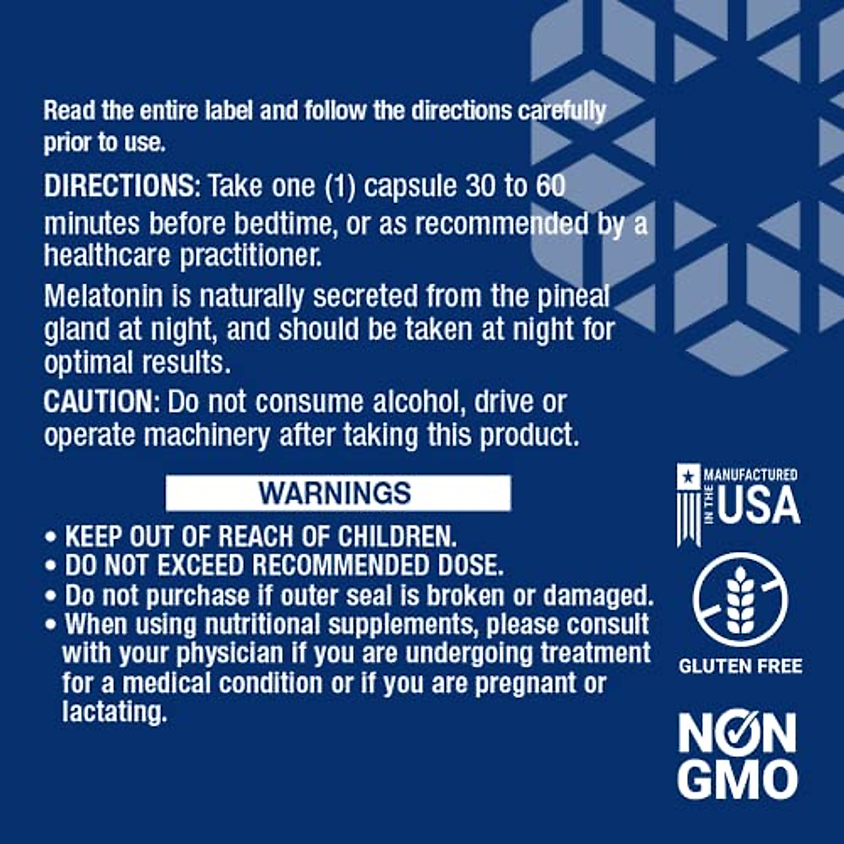 Life Extension Melatonin 750 mcg 6 Hour Timed Release - Sleep & Cellular Health Support in a Gradual-Release Formula – Melatonin Supplement - Gluten-Free, Non-GMO - 60 Vegetarian Tablets