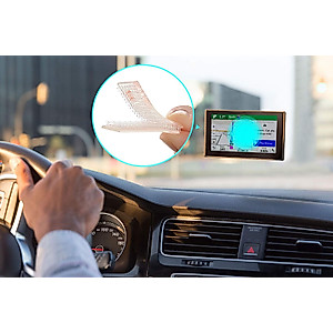 POTOLON EZ Pass Mounting Kit - Dual Lock Tape - 2 Sets of Peel-and-Stick Strips with Alcohol Prep Pad