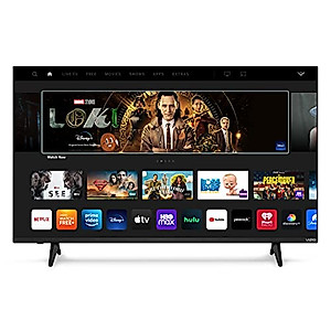VIZIO 43-inch MQ6 Series 4K QLED HDR Smart TV w/Dolby Vision, WiFi 6E, Bluetooth Headphone Capable, AMD FreeSync & Alexa Compatibility, M43Q6M-K04, 2023 Model