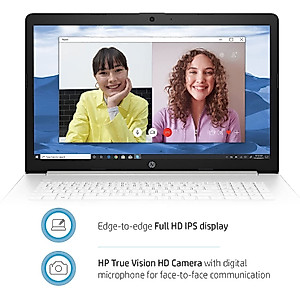HP Notebook Professional Laptop, 17.3 Inches, Windows 11 Home, Natural Silver, 32GB RAM | 1TB PCIe SSD