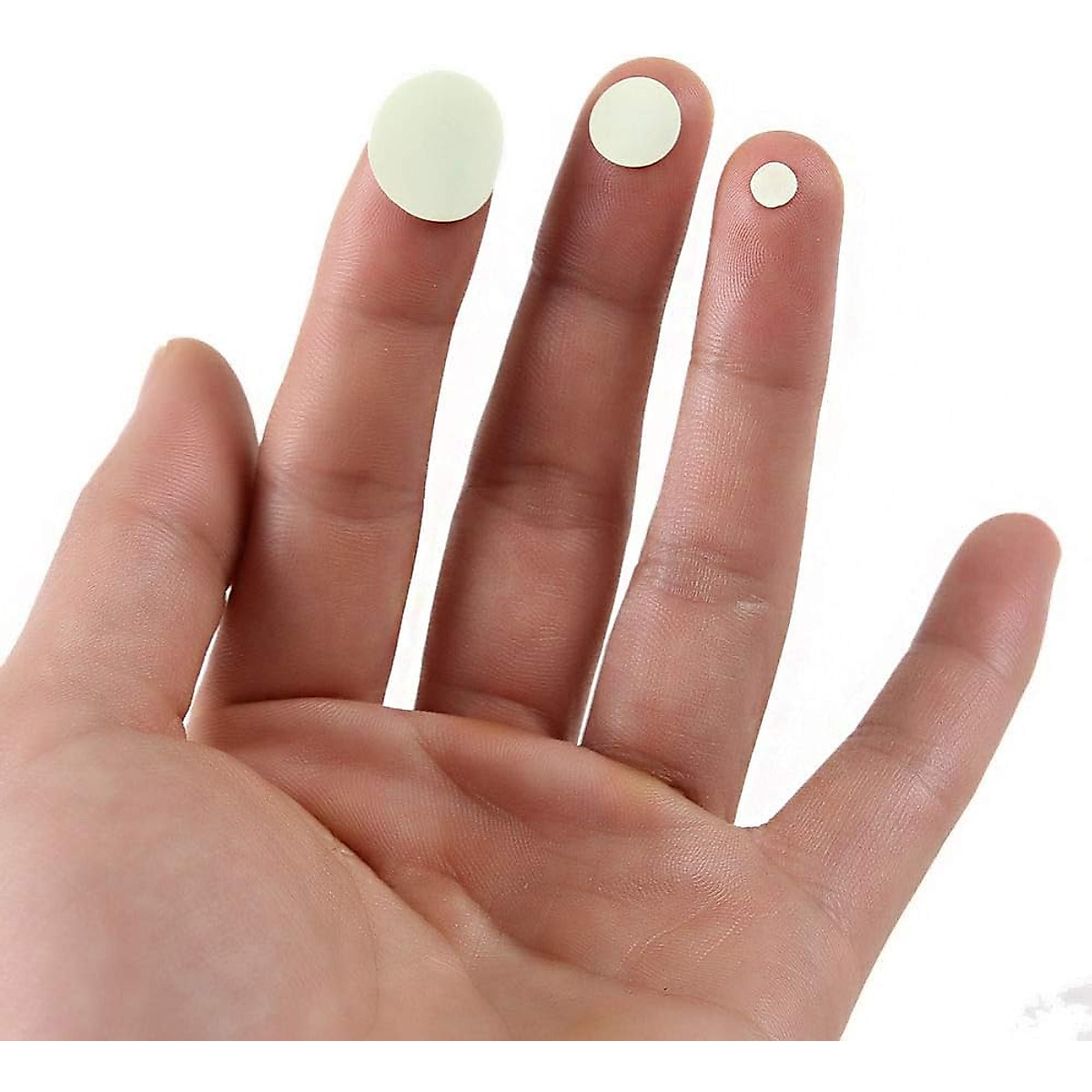 1 Sheet Glow in The Dark Wall Stickers, BaaSid 407 Pcs Removable Glow in Dark Dots Wall Decals Stickers Room Decor Kit, Adhesive Dots Luminous Ceiling Decals for Kids Bedroom Halloween Home Decoration