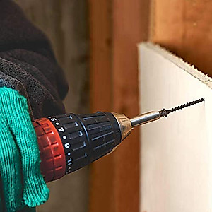 #8 Drywall Screws 250PCS Black Carbon Steel Flat Head Fast Self Tapping Drywall Screws,Wood Screws,Wood Screws Assortment Set by SG TZH