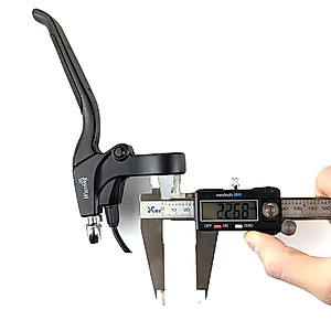 Ebike WUXING 115PDD E Brake Lever Electric Bicycle E-Scooter Bicycle Cut Off Power Brake 2 Pin SM Connector for MTB Road Bike Conversion Kit