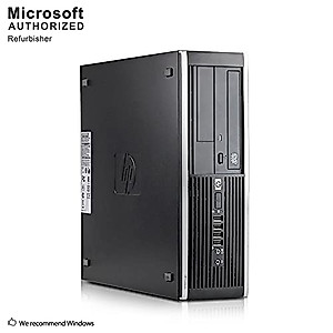 HP 8300 Elite Small Form Factor Desktop Computer, Intel Core i5-3470 3.2GHz Quad-Core, 8GB RAM, 500GB SATA, Windows 10 Pro 64-Bit, USB 3.0, Display Port (Renewed)