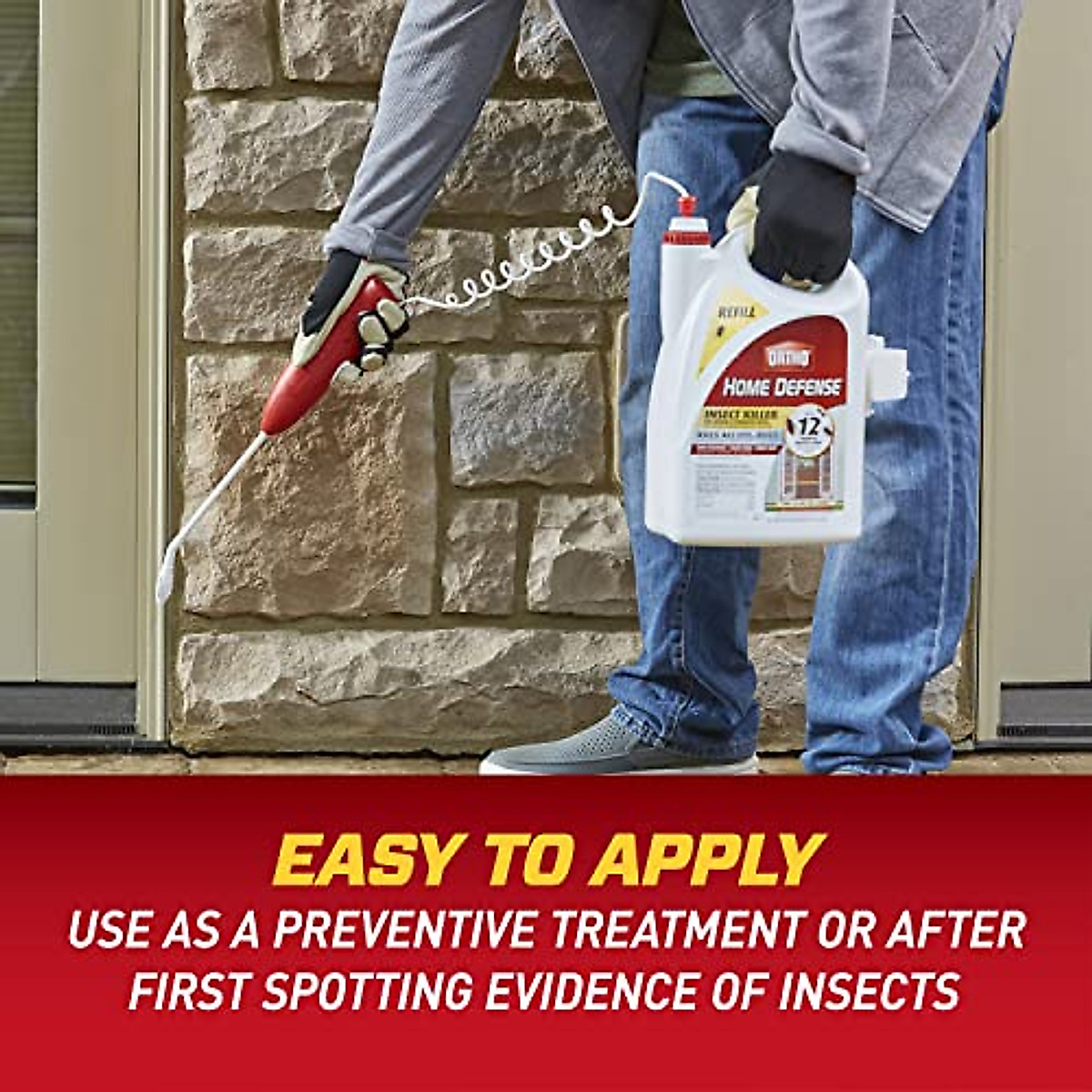 Ortho Home Defense Insect Killer for Indoor & Perimeter Refill 2, 1.33 GAL